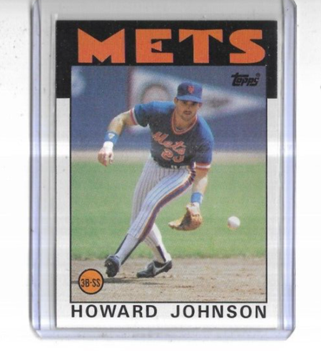 1986 Topps #751 Howard Johnson New York Mets | eBay