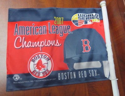 MLB BOSTON RED SOX WORLD SERIES CHAMPIONS 2007 ALCS FLAG | eBay