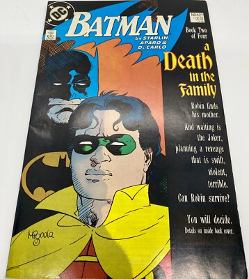 Batman #427 (1988) Vintage Comic "A Death in the Family" Book 2/4 Joker ...