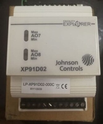 Johnson Controls Facility Explorer XP91D02 Expansion Module 6AI 2AO XT ...