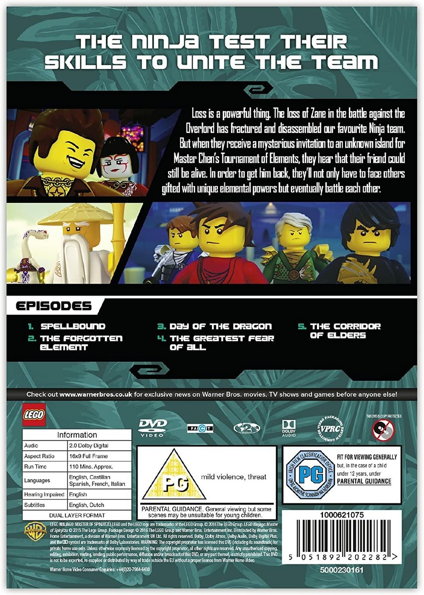 Lego Ninjago Masters Of Spinjitzu Series 4 Vol 3 Dvd LEGO Ninjago