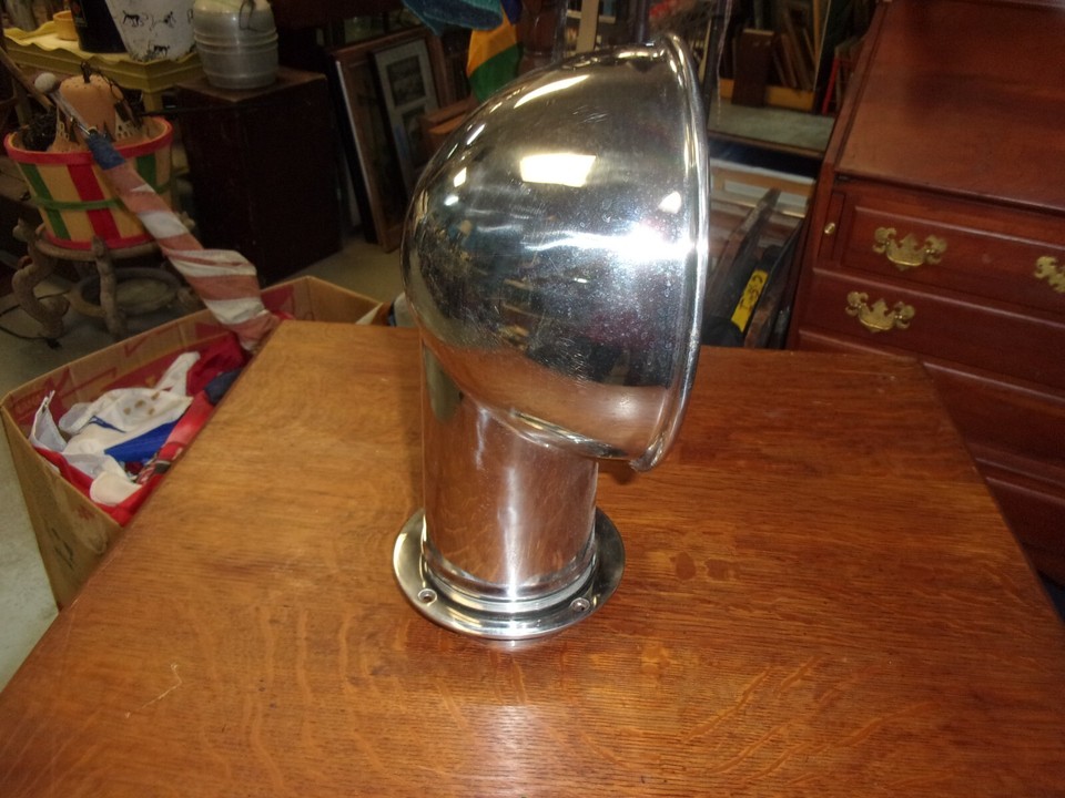 Marine boat Cowl, Scoop, Dorade vent with deck plate 4" | eBay