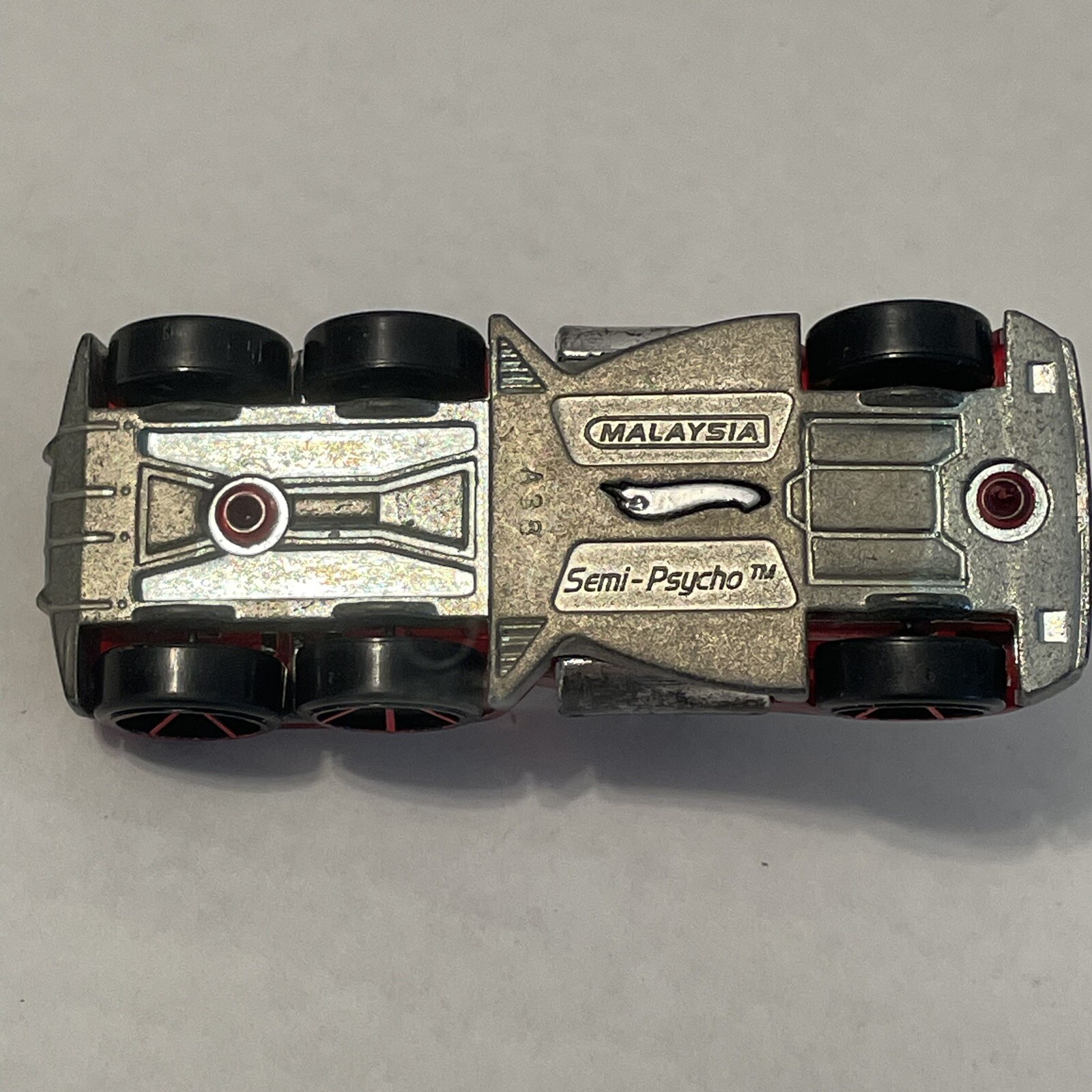 HOT WHEELS 2012 CODE CARS #16/22 SEMI-PSYCHO RED Loose | eBay