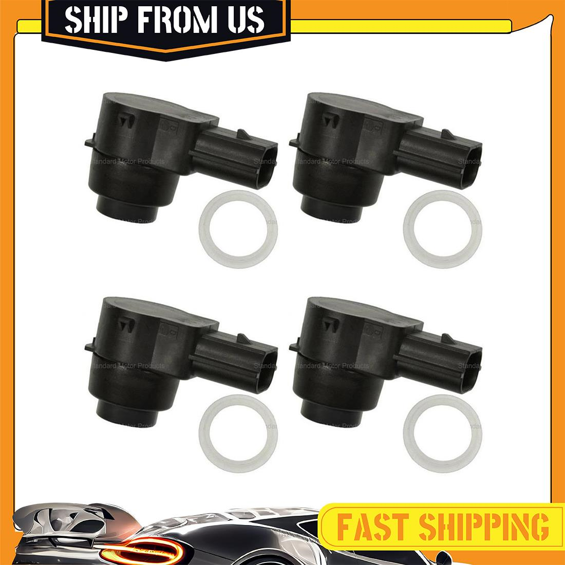 Standard Ignition Front Parking Aid Sensor 4PCS For Cadillac DTS 2007 ...