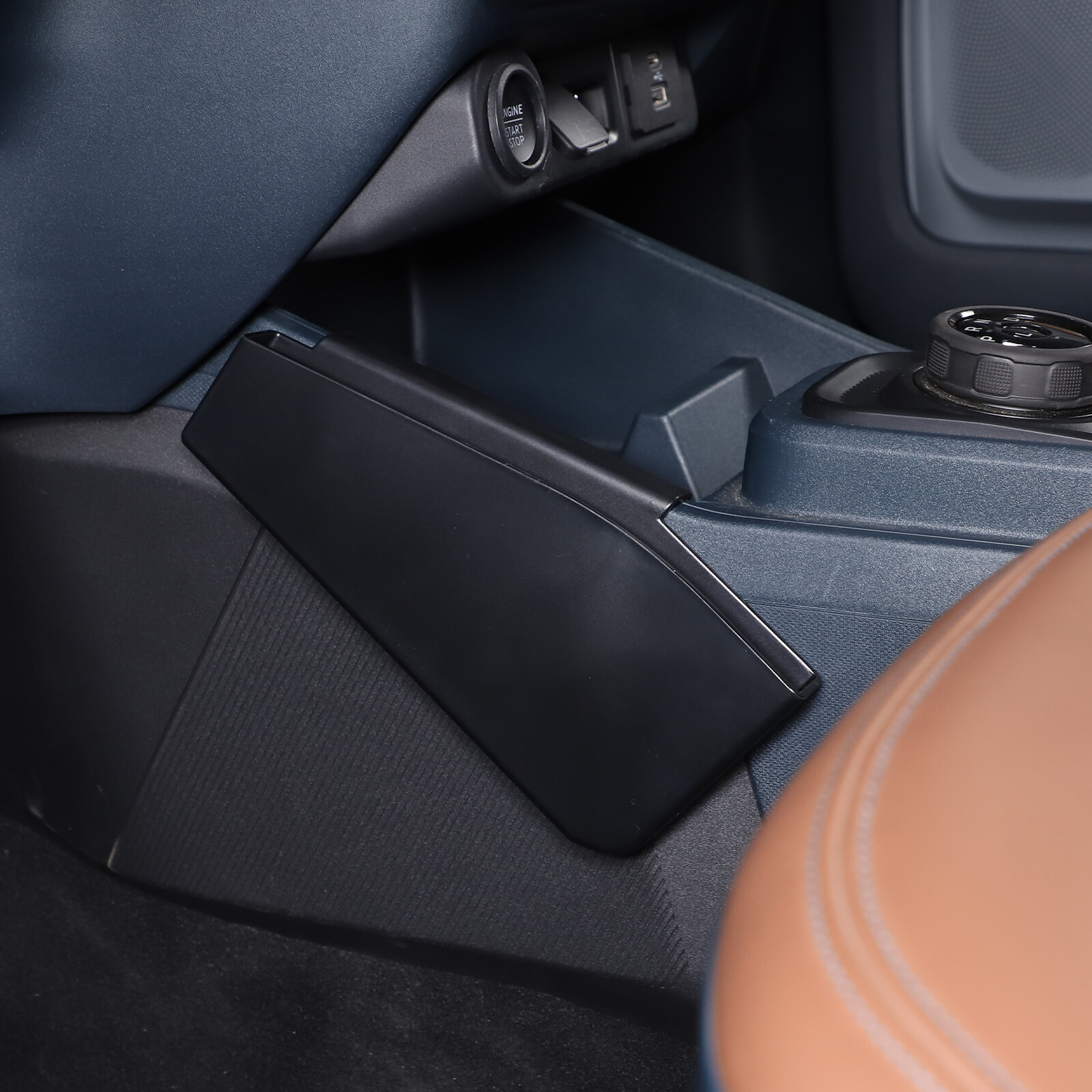 Fits 2022-2024 Ford Maverick Driver Side Storage Box Car Organizer ABS ...