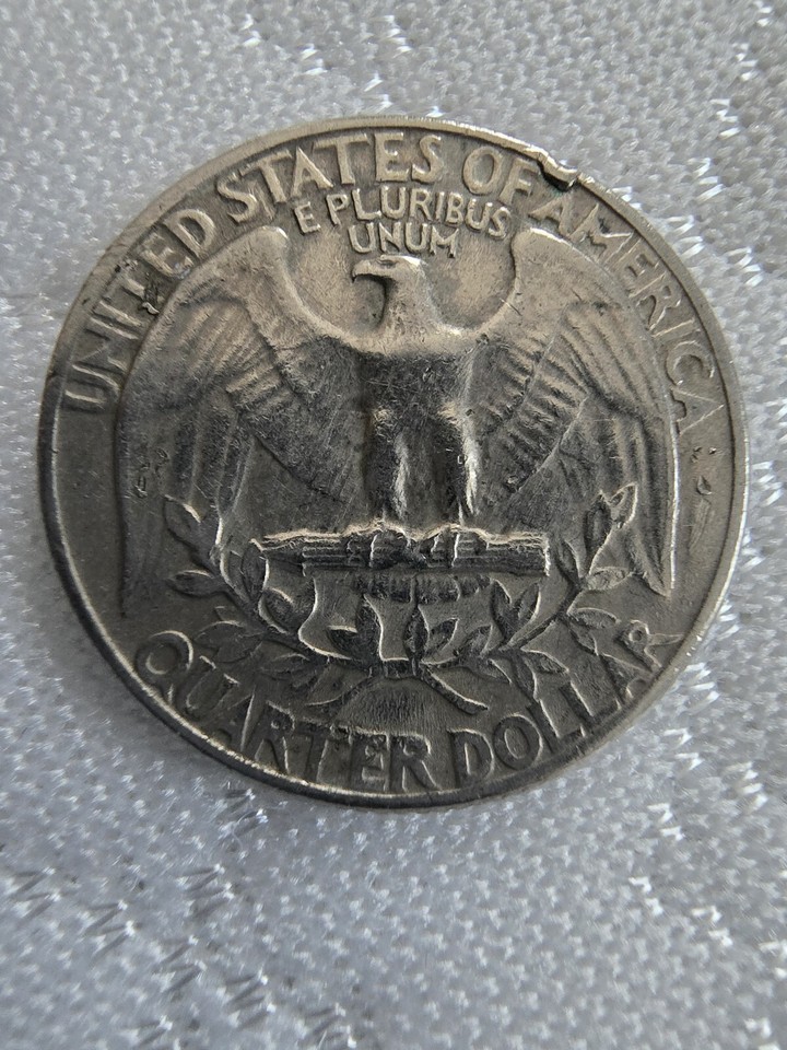 1966 No Mint Mark Washington Quarter Rim Error | eBay