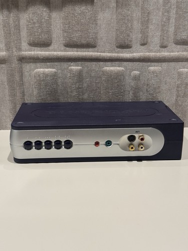 BANDRIDGE - SVB7725 - 5 Way RGB SCART Switch Box - RETRO GAMING - US ...