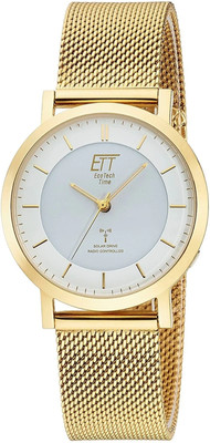 ETT Eco Tech Time ELS-11619-11MS Unisex Uhr Atacama Solar Funkuhr Edelstahl 36mm | eBay.de