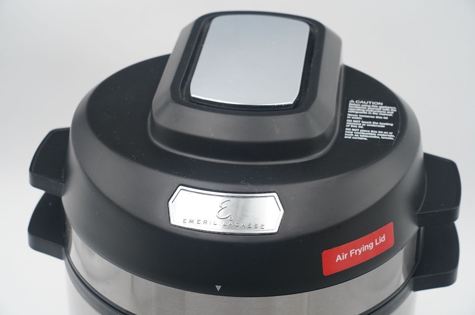 Emeril Lagasse Electric Pressure Cooker Y6D-AF-36 w/ Air Fryer Lid ...