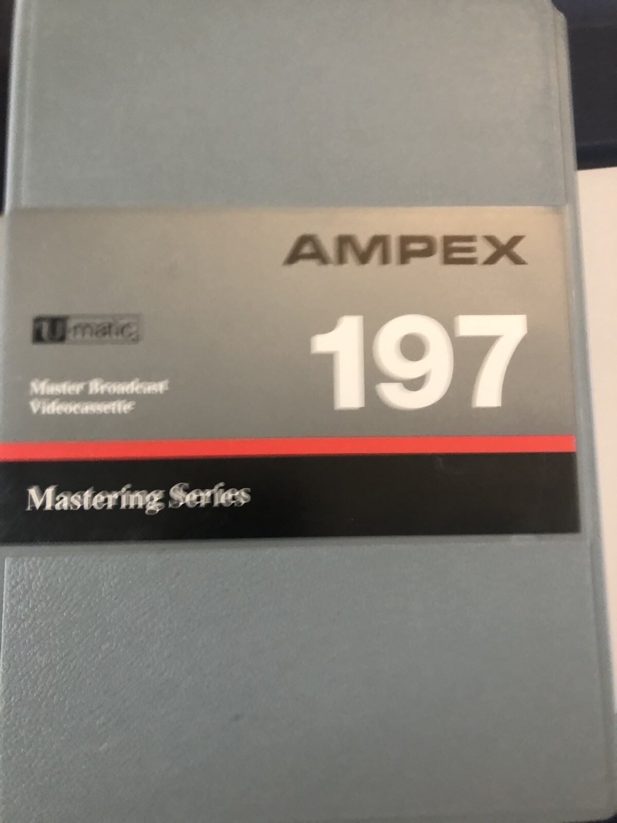 1 Ampex 197 BCA-5 Master Broadcast Video Cassettes D-47 New. | eBay