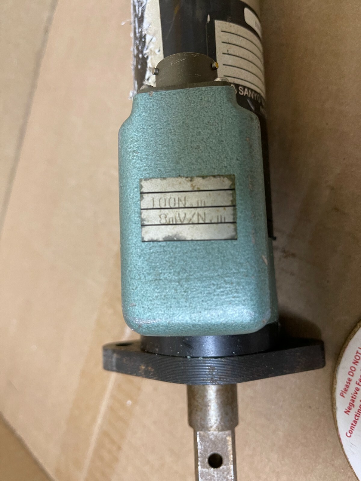 SANYO MACHINE WORKS SVN-SP2-100S / NN152-10 SPINDLE NUTRUNNER 100Nm ...