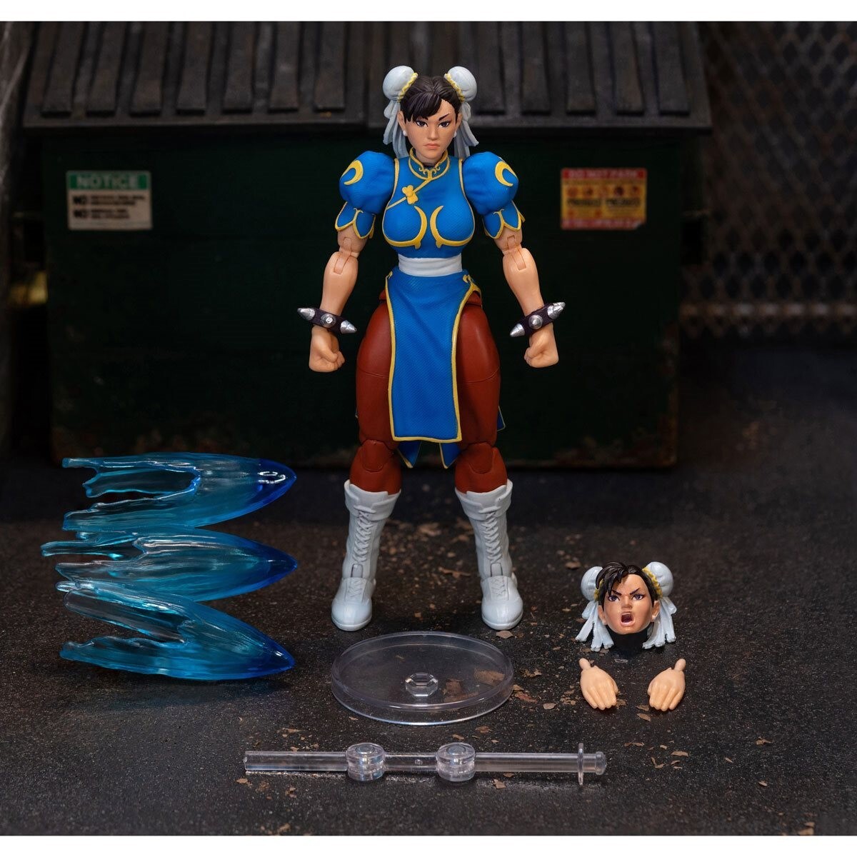 Ultra Street Fighter II Chun-Li 6-Inch Scale Action Figure BY JADA TOYS ...