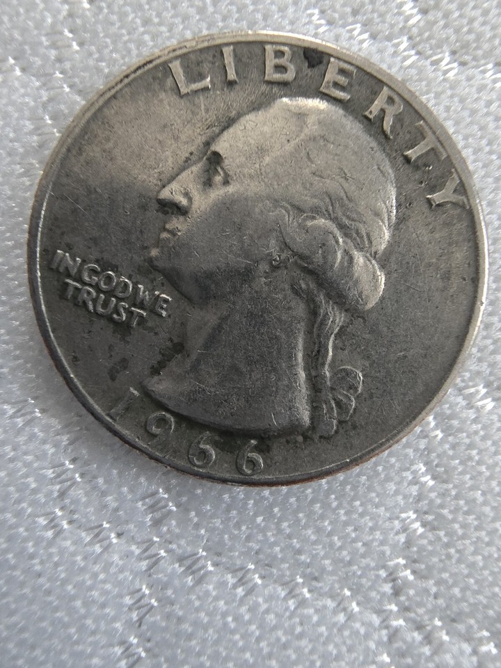 1966 No Mint Mark Washington Quarter Rim Error | eBay