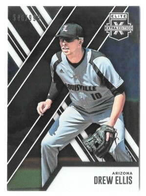 Drew Ellis 2017 Elite Extra Edition Rookie #44 /999 Arizona ...