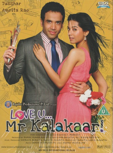 LOVE U MR. KALAKAAR - TUSSHAR KAPOOR - AMRITA RAO - NEW BOLLYWOOD DVD ...