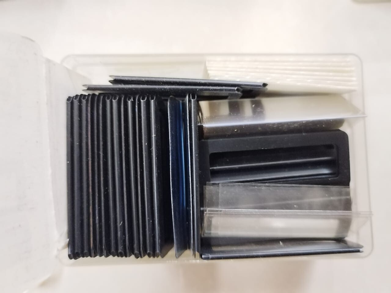 14 X Vintage Rare Metal Index Clips Boxes from 70s hunke & jochheim ...