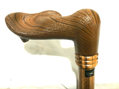 Royal Canes 4 Point 35" Oak Walking Cane Brand New! | eBay