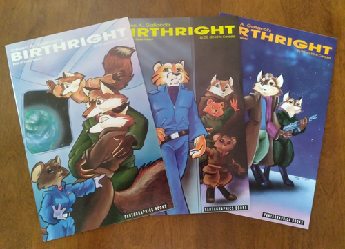 Birthright Lot of 3 - #1, 2, 3 (Critters 47, 48, 49) Fantagraphics ...