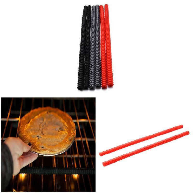 Oven Shelf Protector Silicone Oven Racks Heat Resistant Avoid Burns ...