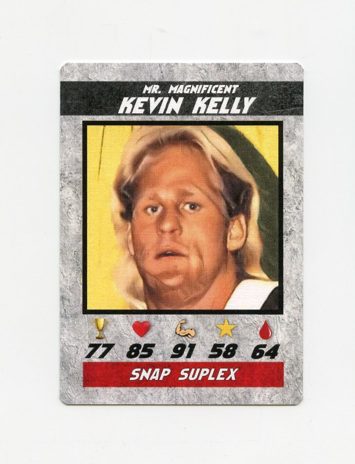 #TN05108 MR. MAGNIFICENT KEVIN KELLY Territory E Wrestling Card | eBay