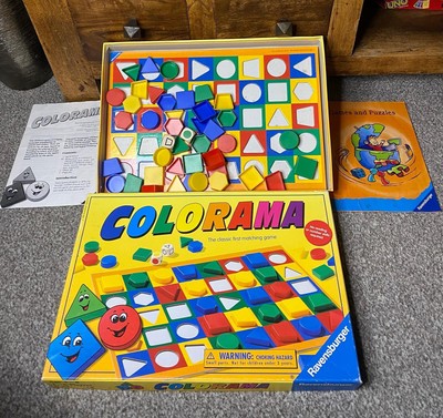 COLORAMA Classic First Matching Board Game Kids Ravensburger Complete ...