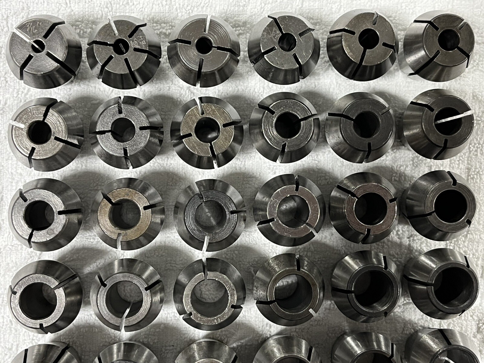 Universal Engineering 33pc Tree Mill Double Taper Z Collets DT Set Tool ...