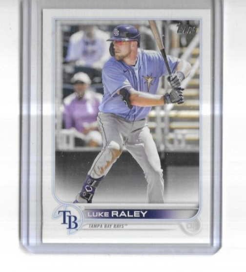 2022 Topps Update #US-24 Luke Raley Tampa Bay Rays | eBay
