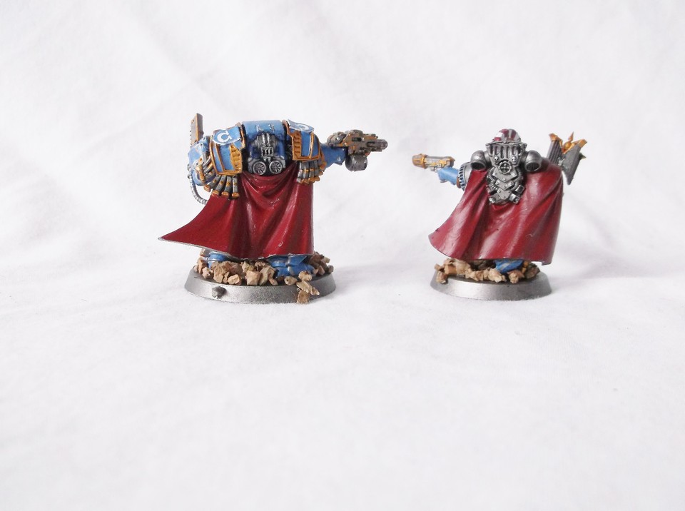 Warhammer 40k Horus Heresy Space Marine Captain & Chaplain-Custom by ...