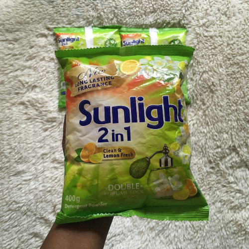 sunlight Detergent Clean And Lemon Fresh Scented Laundry Washing Powder ...