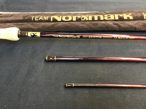 Vintage Team Normark Krypton match rod 13ft carbon fibre fishing rod | eBay UK