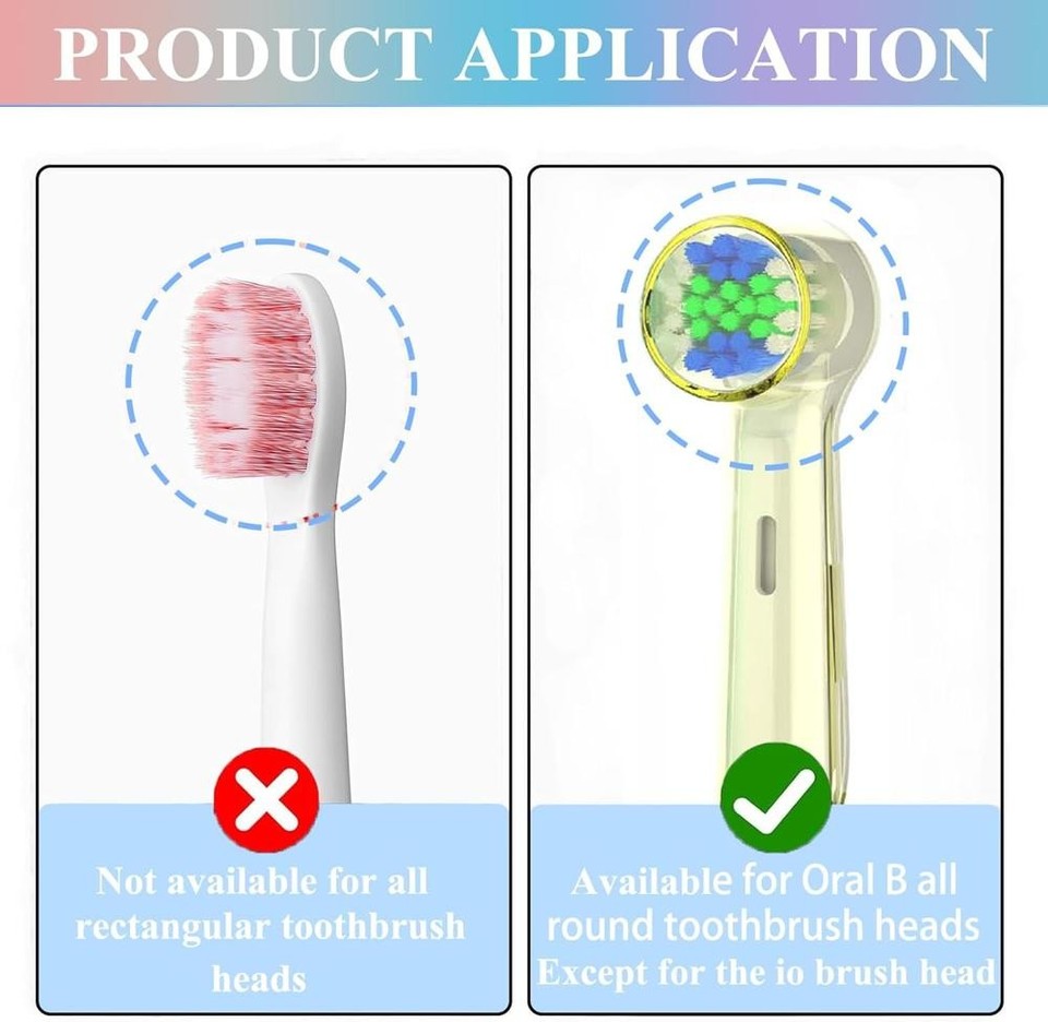 Cover for Oral B Toothbrush Heads - 6 Pcs Toothbrush Heads Cover Caps ...