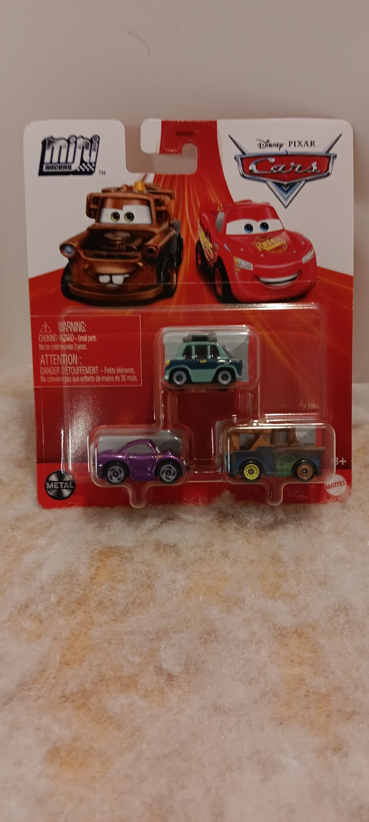 Disney Pixar Cars Mini Racers 3-Pack Professor Z Holley Shiftwell ...