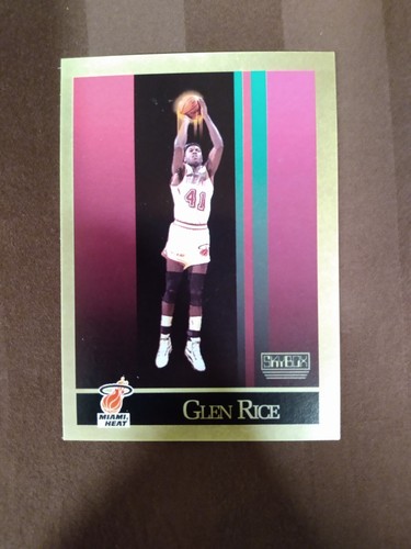 1990-91 Skybox Glen Rice RC #150 Miami Heat | eBay