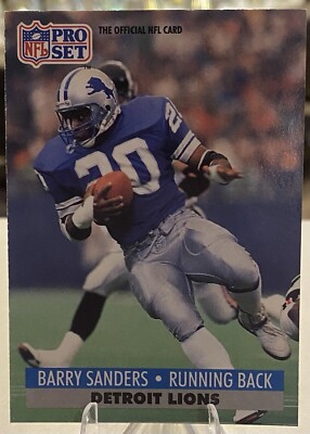 1991 Pro Set - #502 Barry Sanders | eBay
