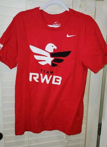 NIKE mens medium T-Shirt TEAM RWB red shirt | eBay