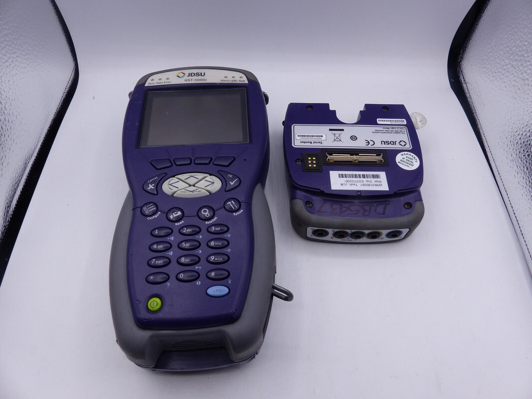 JDSU HST-3000C VIAVI SIM CABLE MODULAR HANDHELD TESTER UNIT +MODULE | eBay