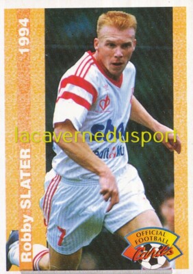 173 ROBBY SLATER AUSTRALIA RC LENS CARTE PANINI UNFP FOOTBALL CARDS ...