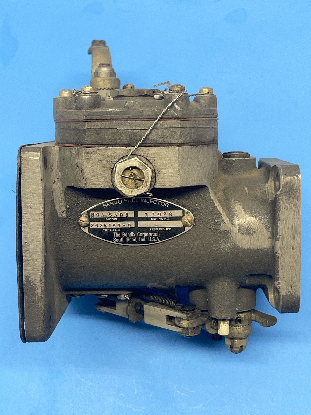 The Bendix Corp. RSA-5Ad1 fuel Injector Servo PN 2524189-9 | eBay