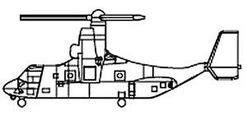 Trumpeter MV-22 Saprey Helicopters - Plastic Model Helicopter Kit - 1/ ...