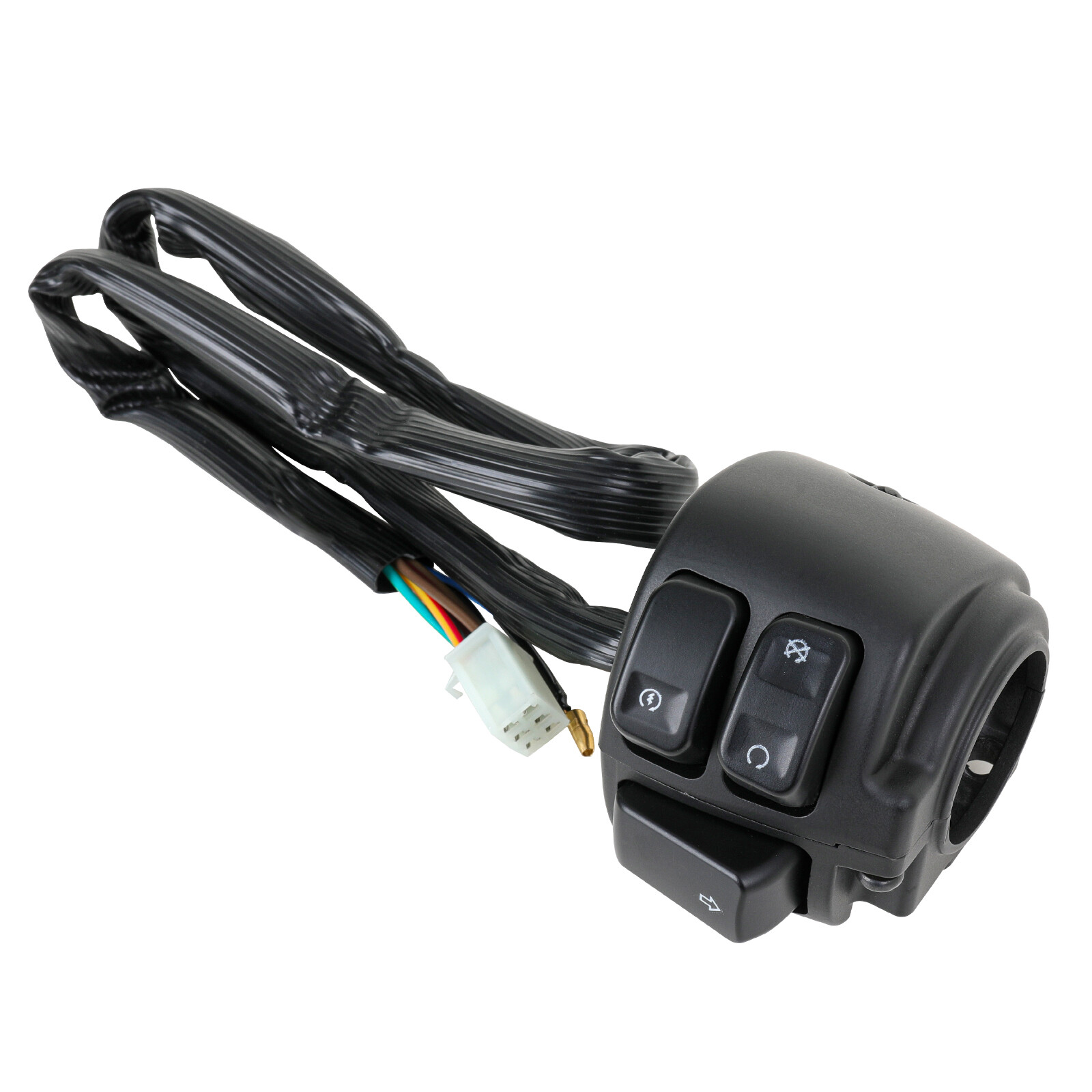 1" Handlebar Switches Control For 1996-2012 Harley Softail Dyna ...
