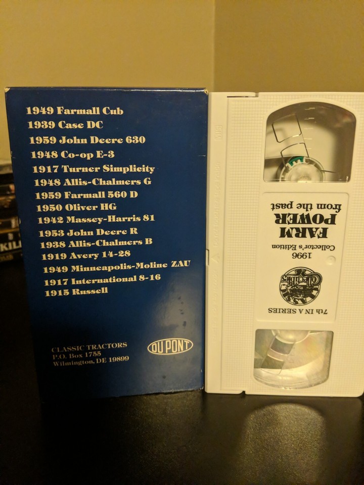 Farm Power From The Past Classic Tractor Restoration Stories VHS 1996 ...