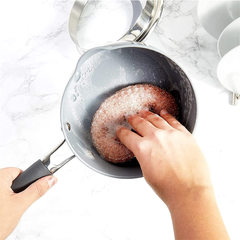 Chore Boy Copper Scrubber 100% Pure Copper Scrubbers New Steel Wool ...