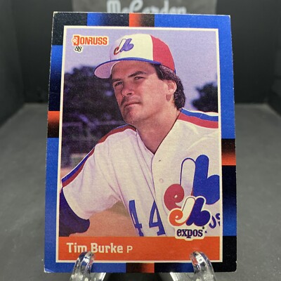 1988 Donruss Tim Burke #98 Montreal Expos | eBay