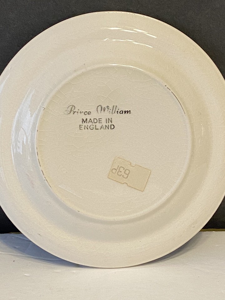Prince William Ware 5.5” Plate Saucer DON’T SIT AROUND DO NOTHING GET ...