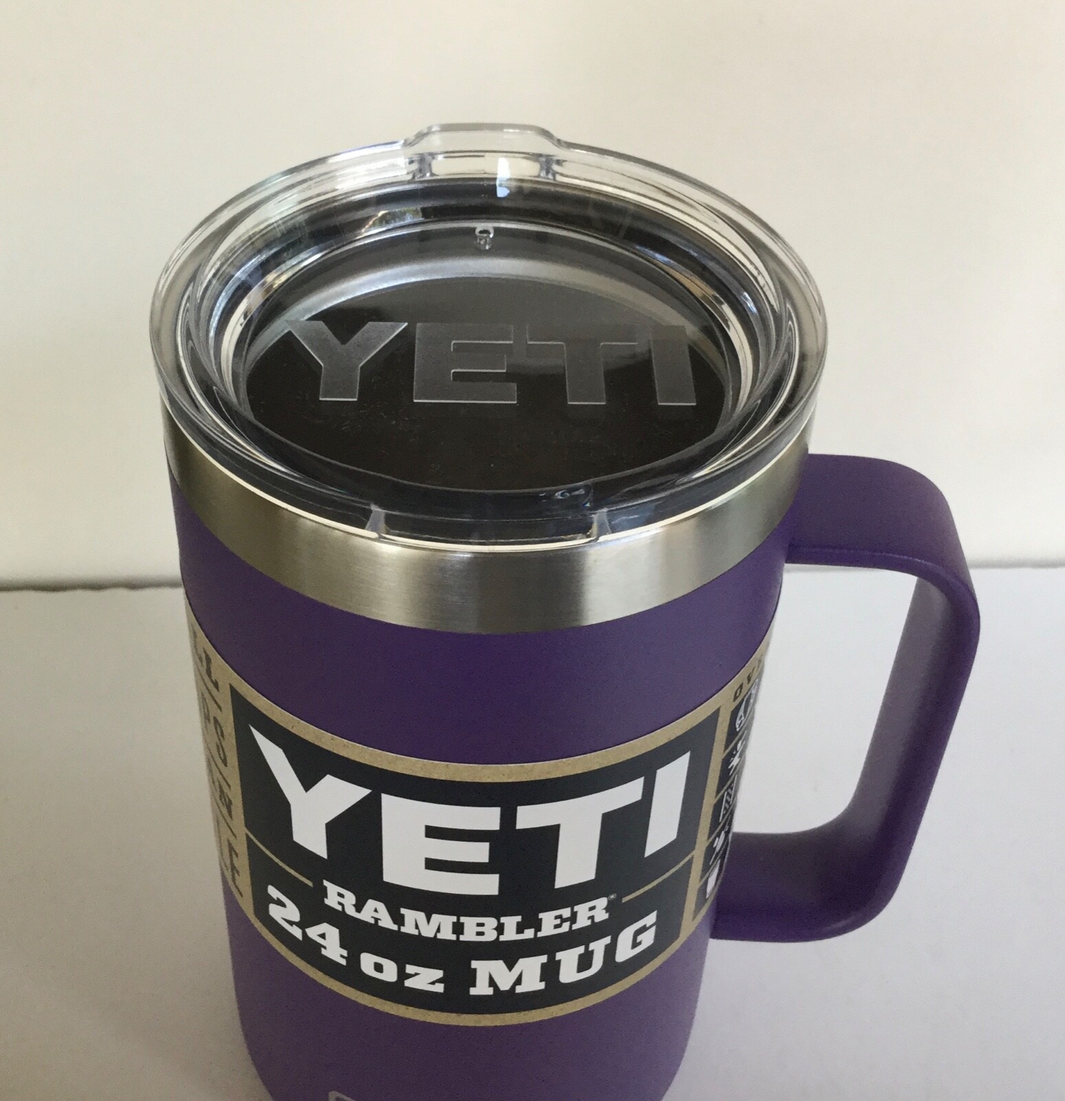 FALL 2019 PEAK PURPLE YETI 24 oz Rambler Mug Tumbler LIMITED EDITION ...