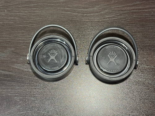 Set Of Hydro Flask Wide Mouth Flex Cap Lids Black | eBay