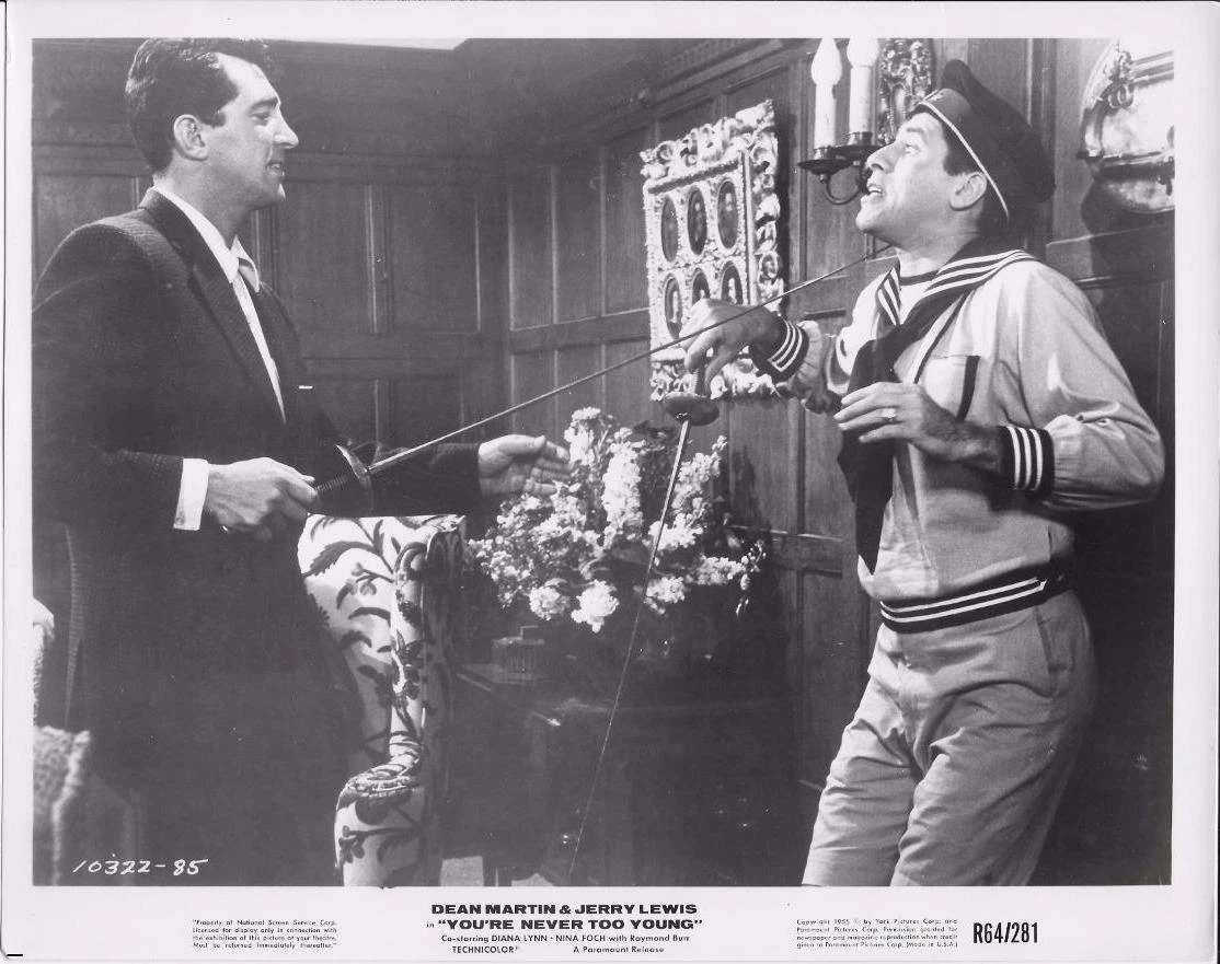 Young Jerry Lewis And Dean Martin