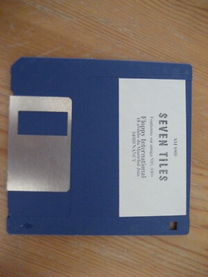 disquette amiga floppy international seven tiles | eBay