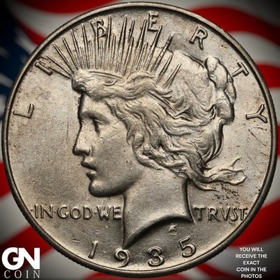1935 S Peace Dollar A6914 | eBay