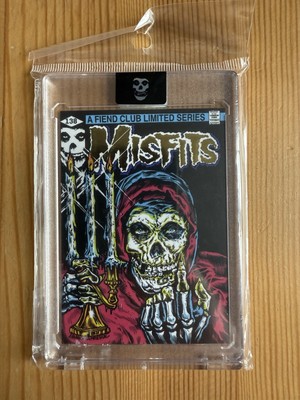Misfits X Yesterdays Trading Card Slab Fiend SDCC 2022 Punk LAmour Gold ...
